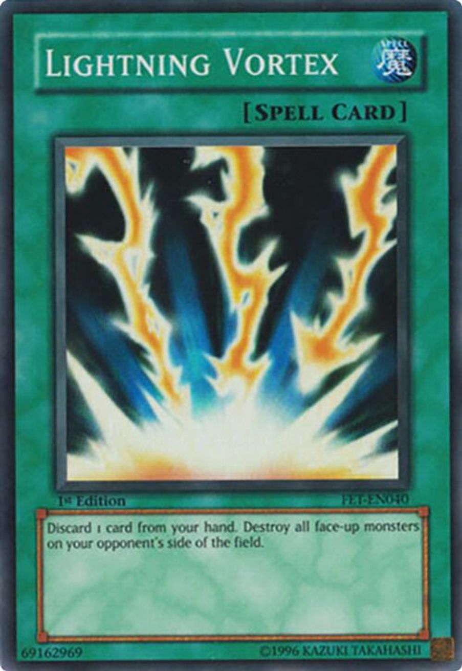 Lightning Vortex - Flaming Eternity - YuGiOh