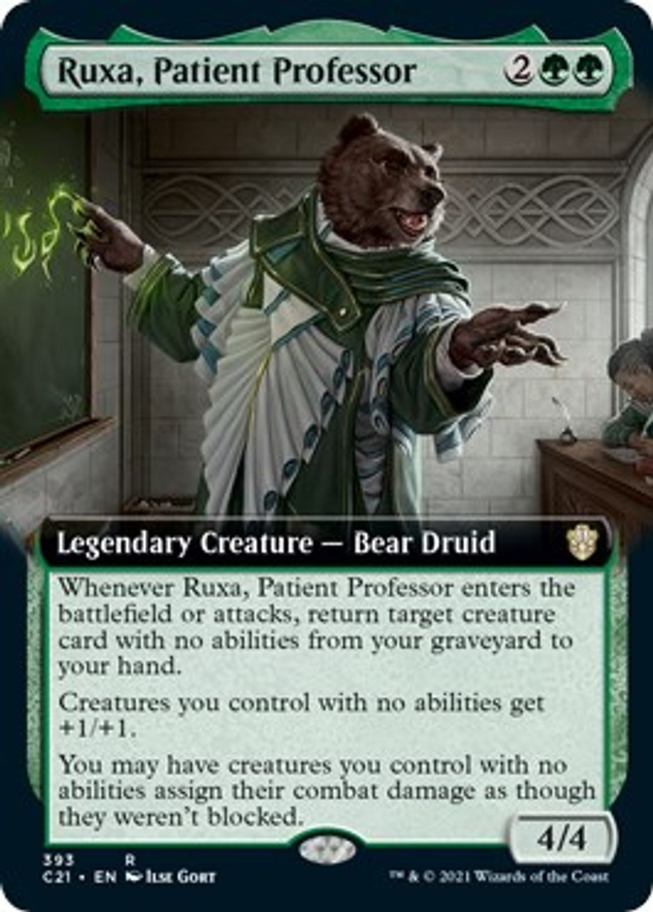 Ruxa, Patient Professor (Extended Art) - Commander 2021 - Magic: The ...