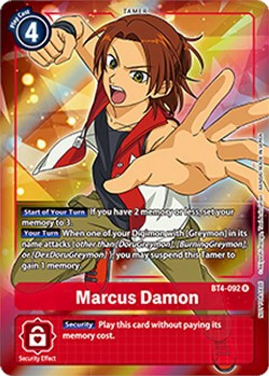 Marcus Damon (Box Topper) - Great Legend - Digimon Card Game