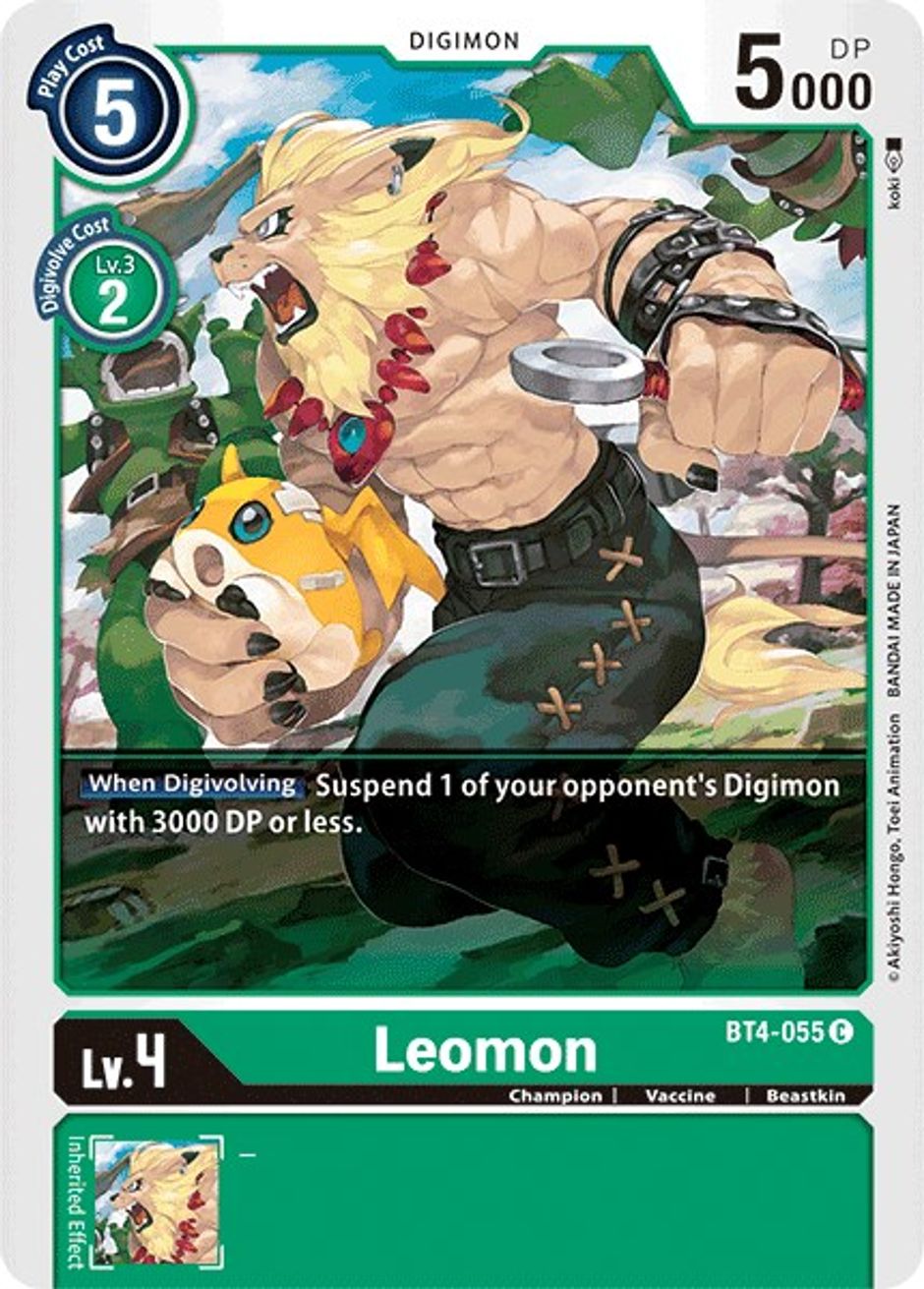 Leomon - Great Legend - Digimon Card Game