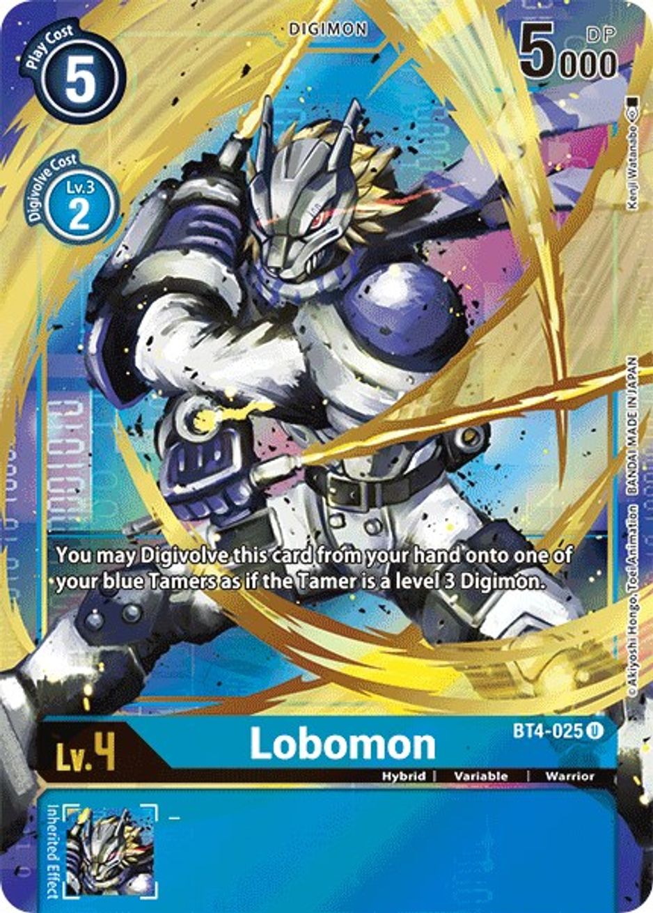 Lobomon (Alternate Art) - Great Legend - Digimon Card Game