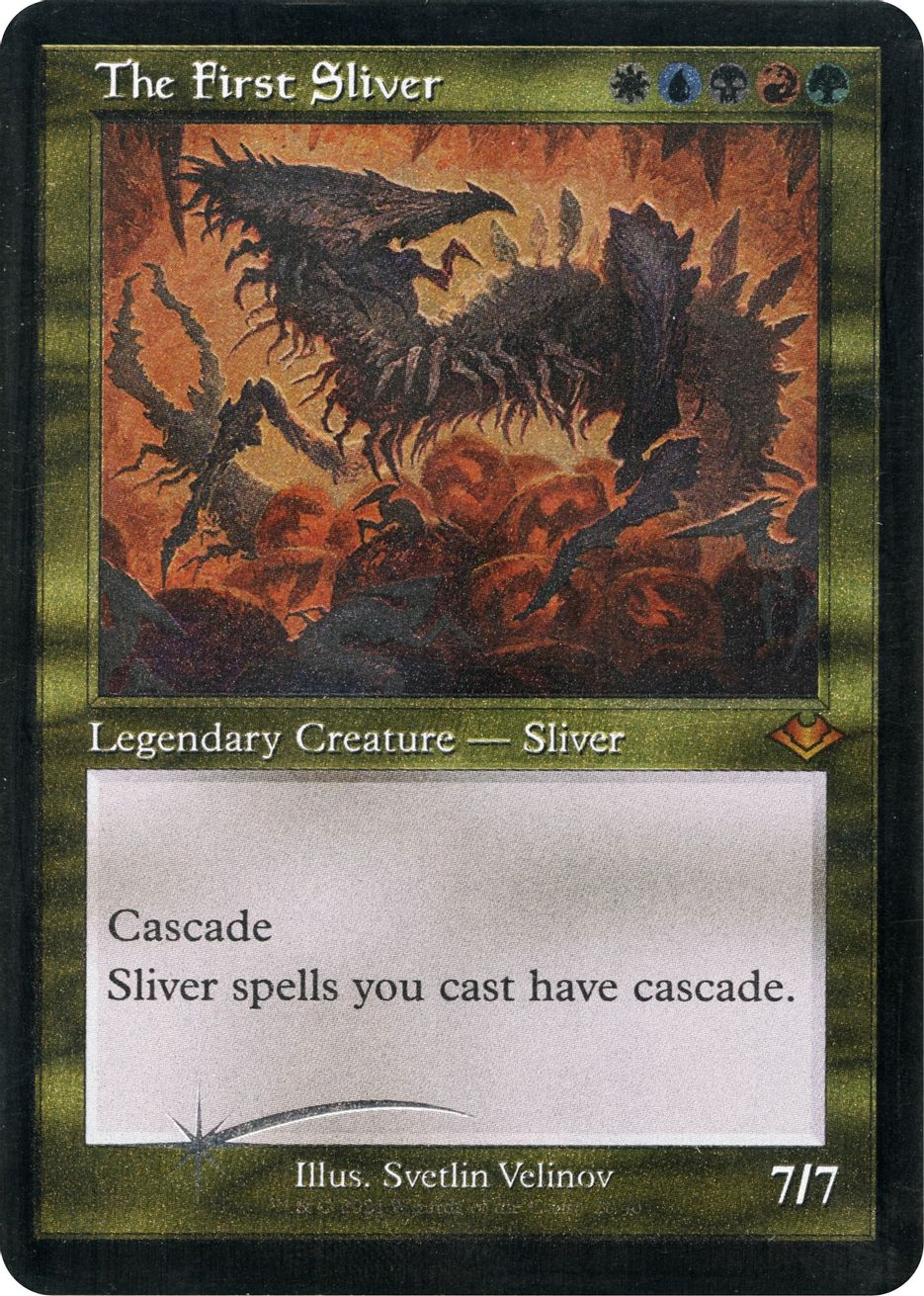 The First Sliver (Retro Frame) (Foil Etched) - Modern Horizons - Magic ...