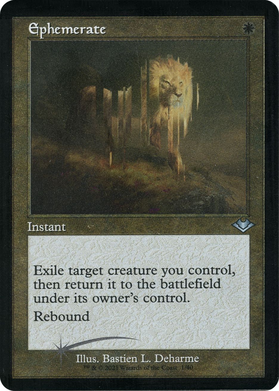 Ephemerate (Retro Frame) (Foil Etched) - Modern Horizons - Magic: The ...