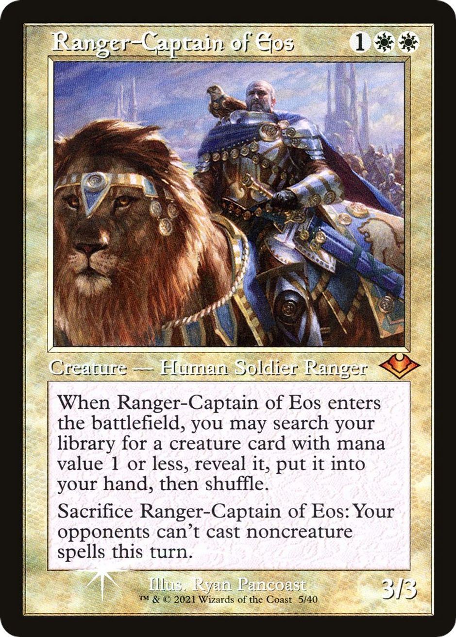 Ranger-Captain of Eos (Retro Frame) - Modern Horizons - Magic: The ...