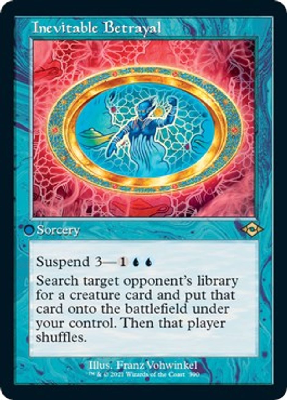 Inevitable Betrayal (Retro Frame) (Foil Etched) - Modern Horizons 2 ...