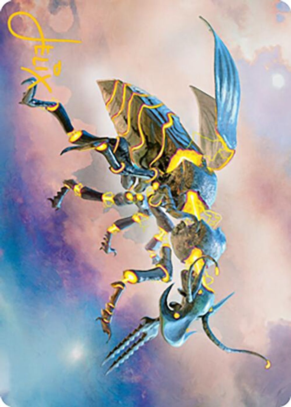 Zabaz, the Glimmerwasp Art Card (Gold-Stamped Signature) - Art Series ...
