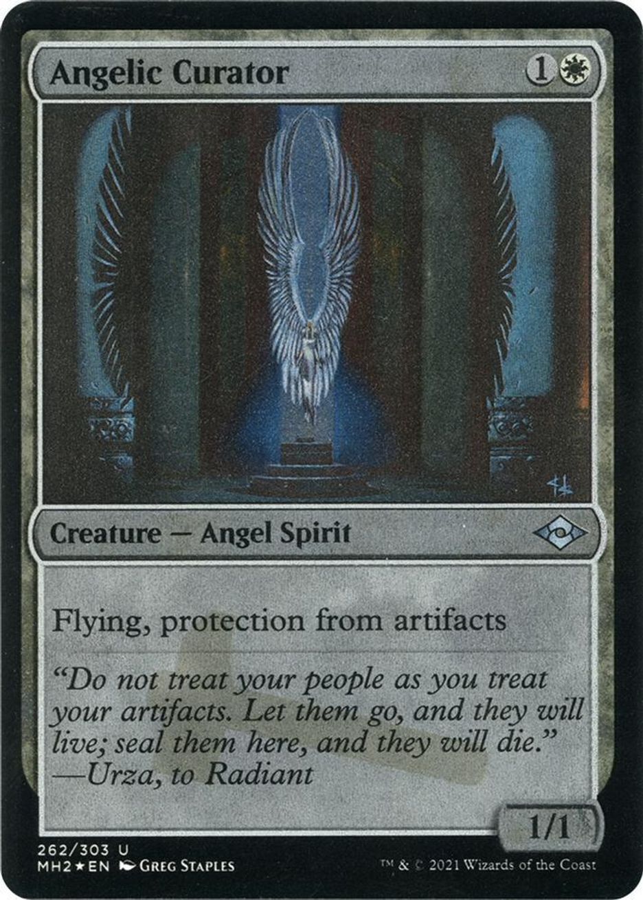 Angelic Curator (Foil Etched) - Modern Horizons 2 - Magic: The Gathering