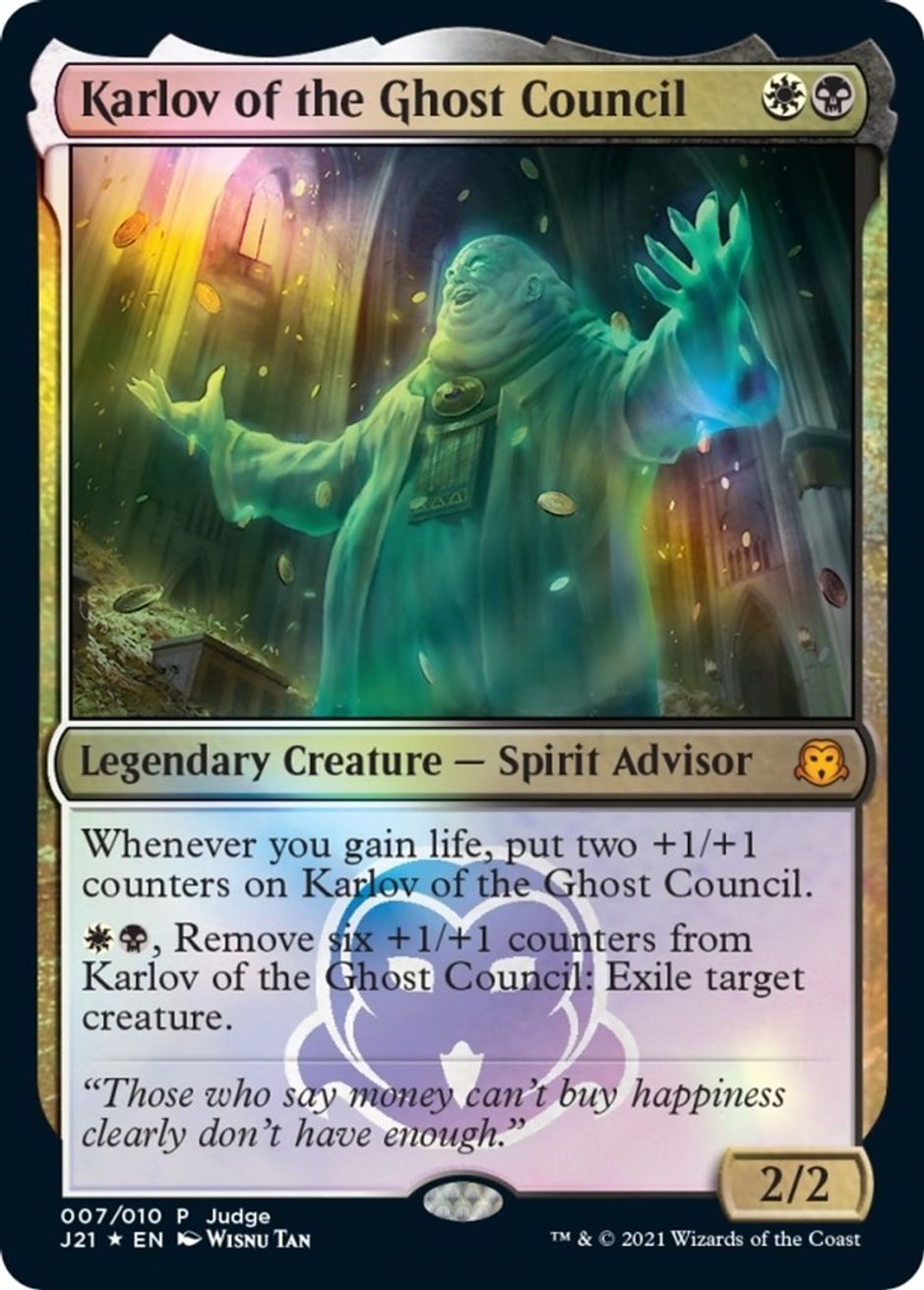 Karlov of the Ghost Council - Judge Promos - Magic: The Gathering