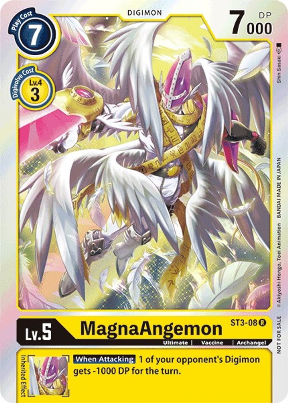 MagnaAngemon - ST3-08 (Great Legend Pre-Release) - Starter Deck 03 ...