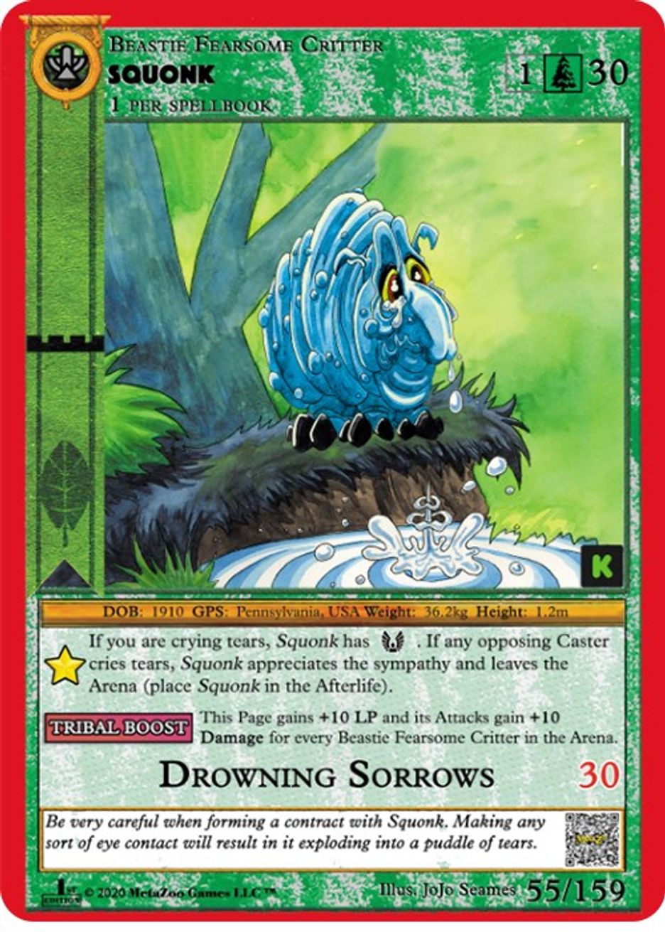 Squonk - Cryptid Nation: Kickstarter Edition - MetaZoo