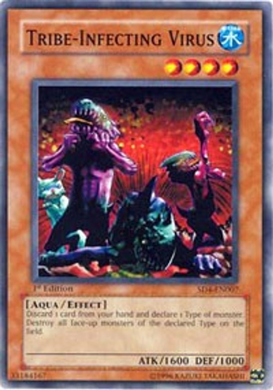 Tribe-Infecting Virus - Structure Deck: Fury from the Deep - YuGiOh