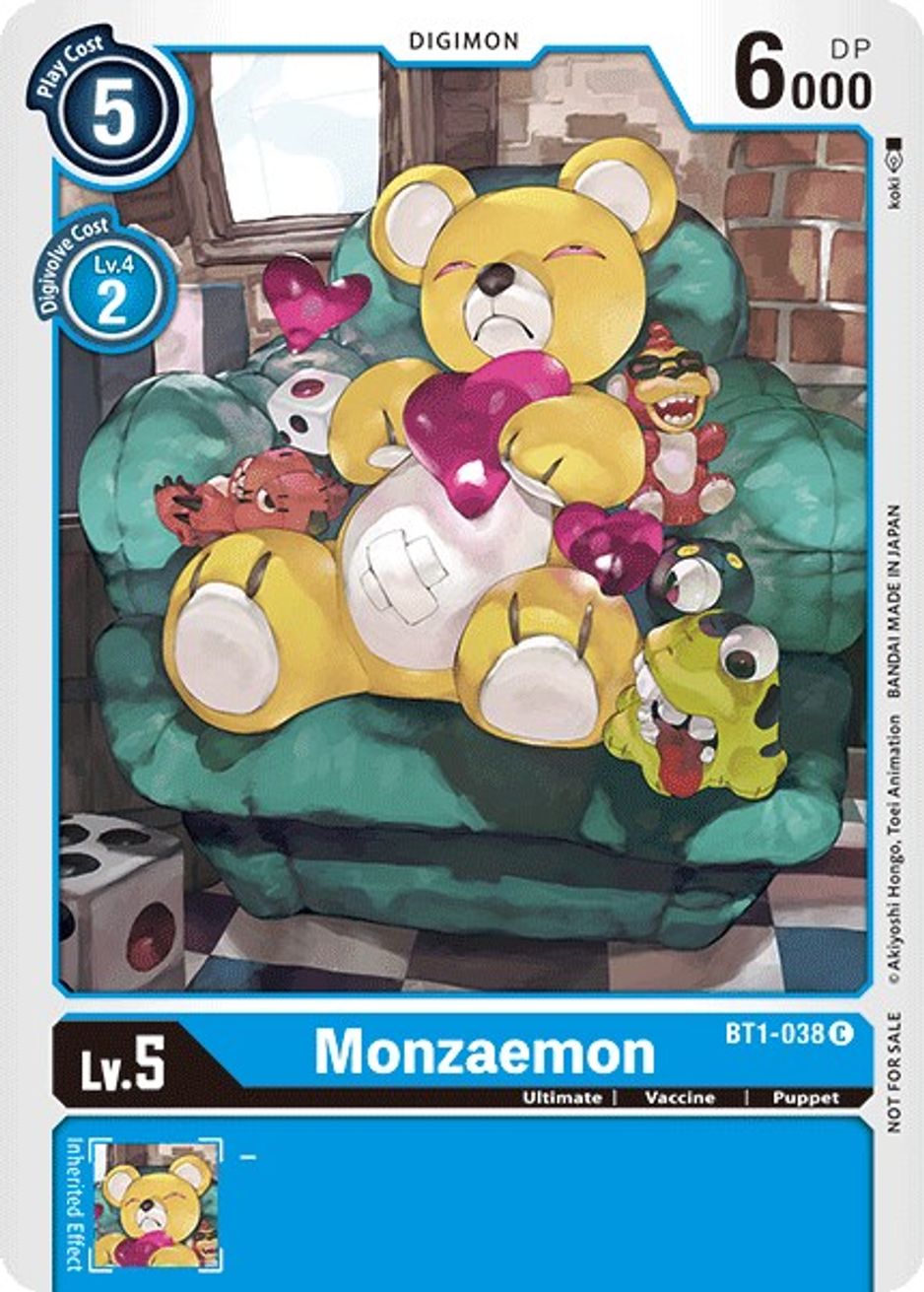 Monzaemon - BT1-038 (Official Tournament Pack Vol.2) - Release Special ...