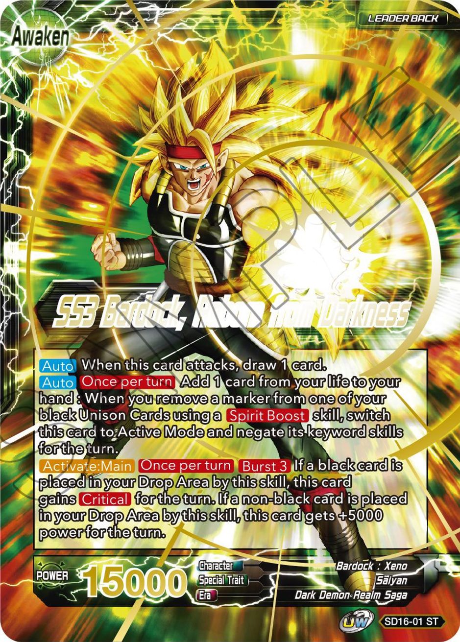 Masked Saiyan // SS3 Bardock, Reborn from Darkness - Cross Spirits ...