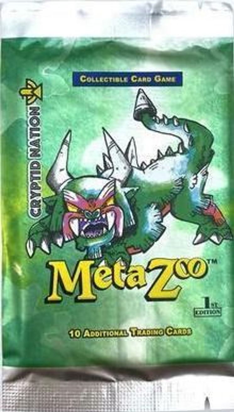 Cryptid Nation: First Edition Booster Pack - Cryptid Nation: First Edition - MetaZoo