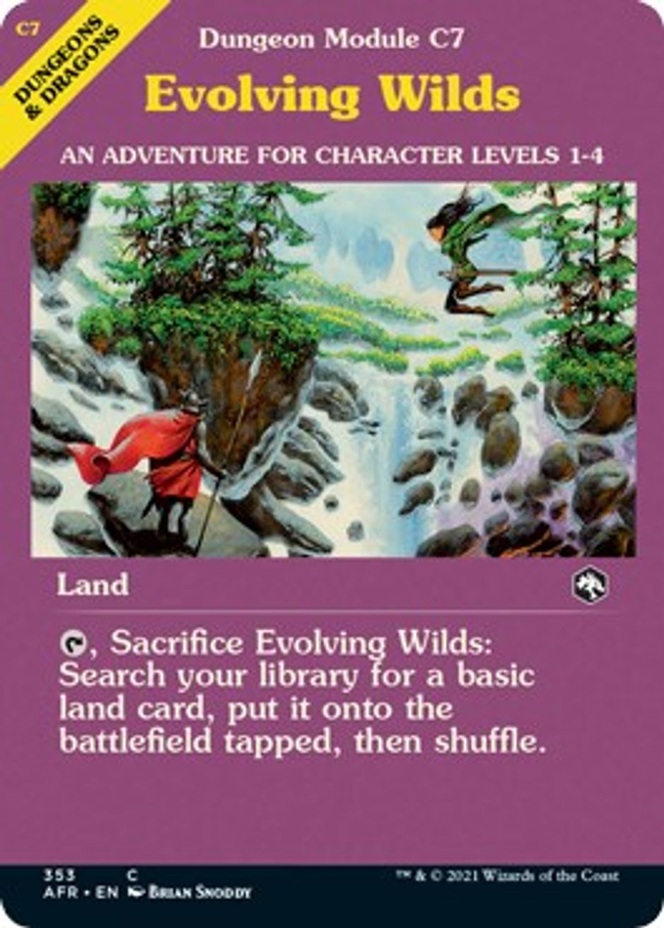 Evolving Wilds (Dungeon Module) - Adventures in the Forgotten Realms ...