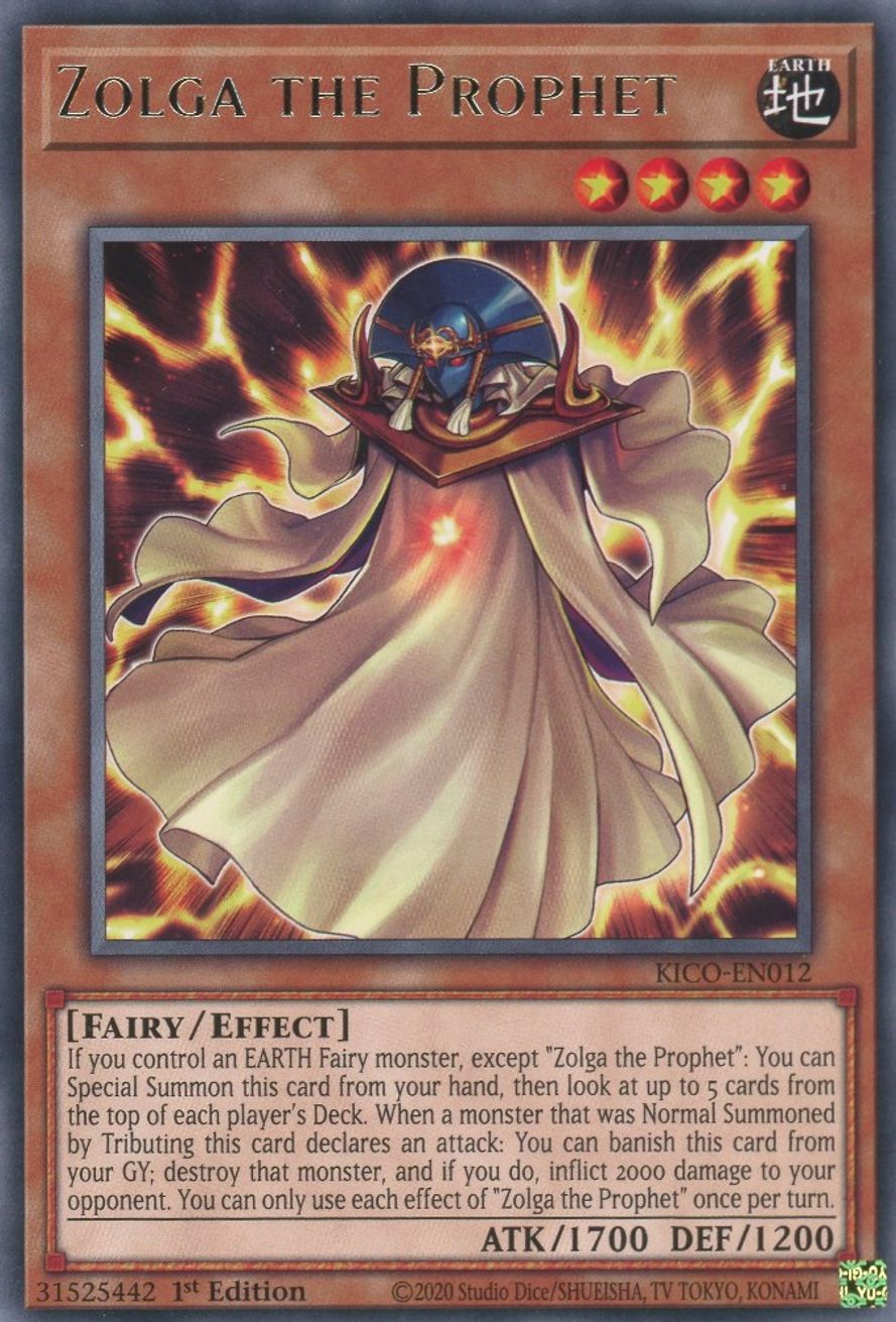 Zolga the Prophet - King's Court - YuGiOh
