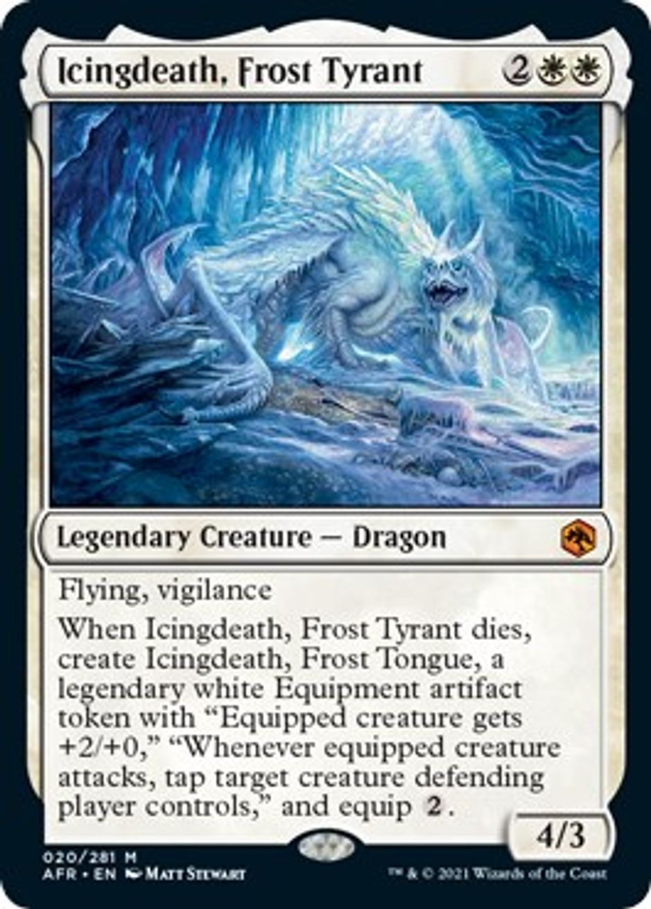 Icingdeath, Frost Tyrant - Adventures in the Forgotten Realms - Magic ...