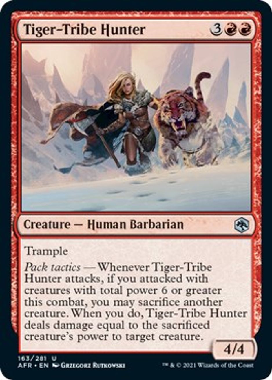 Tiger-Tribe Hunter - Adventures in the Forgotten Realms - Magic: The ...
