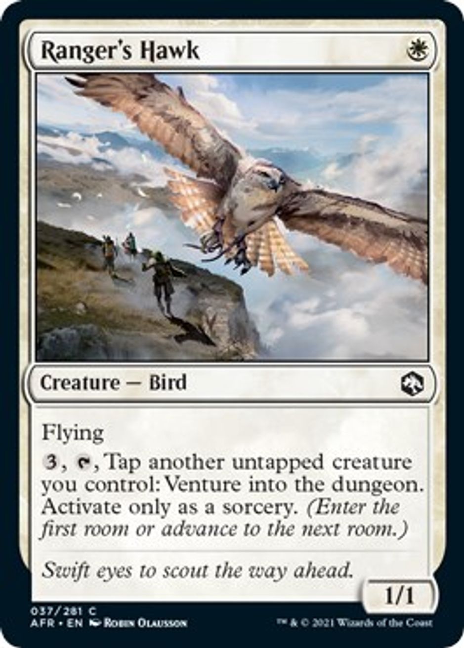 Ranger's Hawk - Adventures in the Forgotten Realms - Magic: The Gathering
