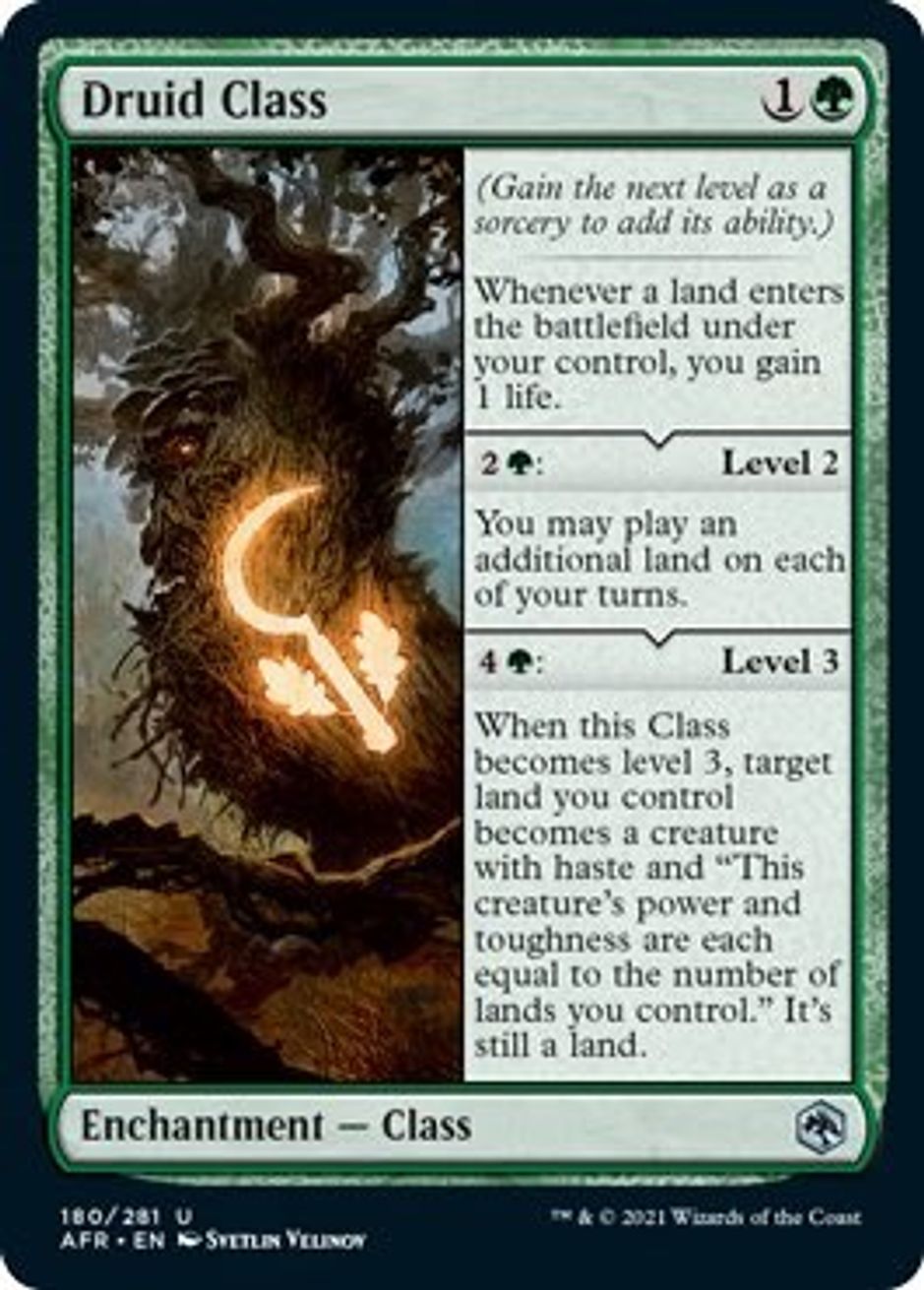 Druid Class - Adventures in the Forgotten Realms - Magic: The Gathering