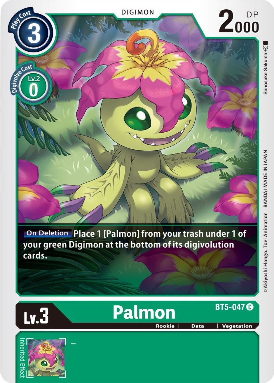 Palmon - Battle of Omni - Digimon Card Game