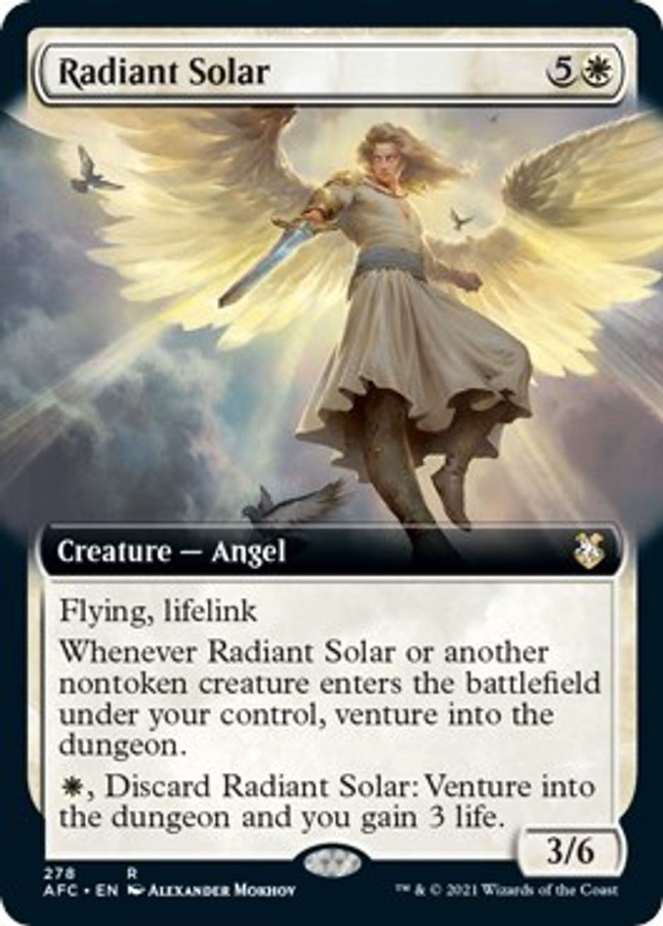 Radiant Solar (Extended Art) - Commander: Adventures in the Forgotten ...