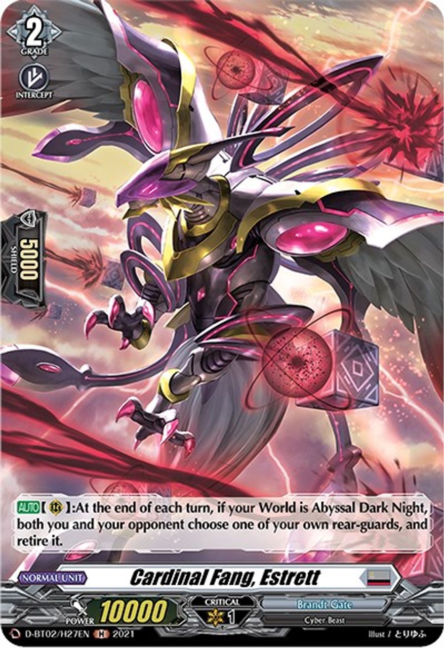Cardinal Fang, Estrett (Holo) - A Brush with the Legends - Cardfight ...