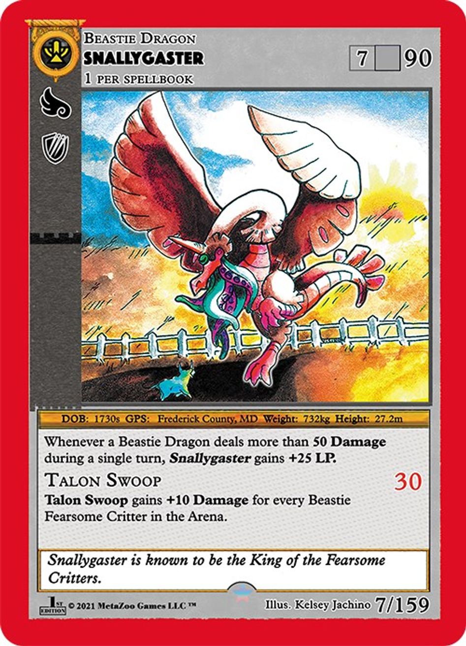 Snallygaster - Cryptid Nation: First Edition - MetaZoo