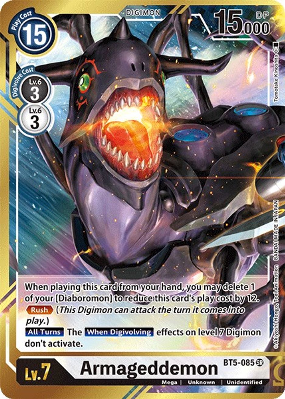 Armageddemon (Alternate Art) - Battle of Omni - Digimon Card Game