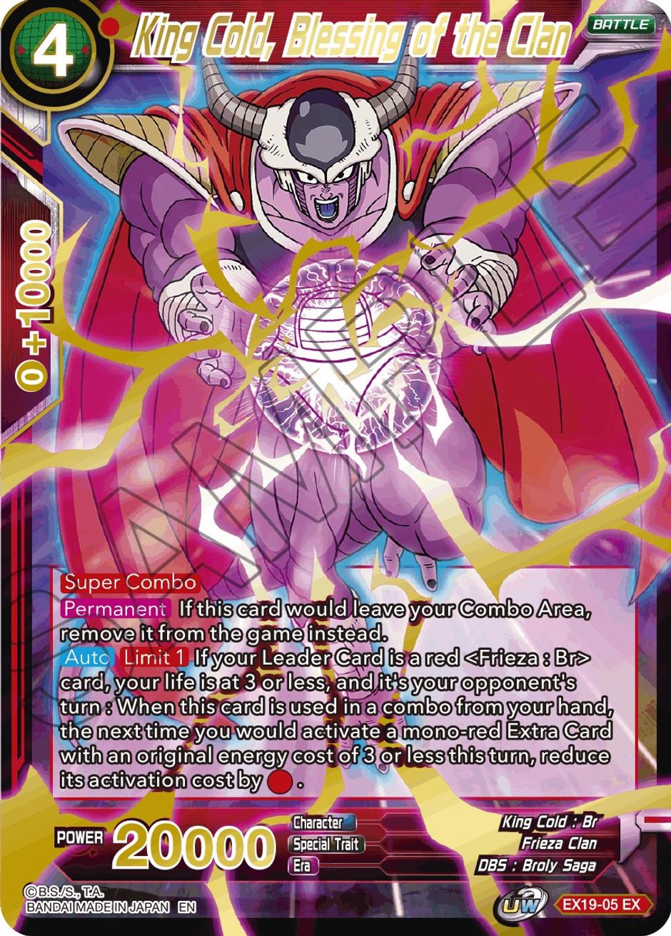 King Cold, Blessing of the Clan - Special Anniversary Set 2021 - Dragon ...