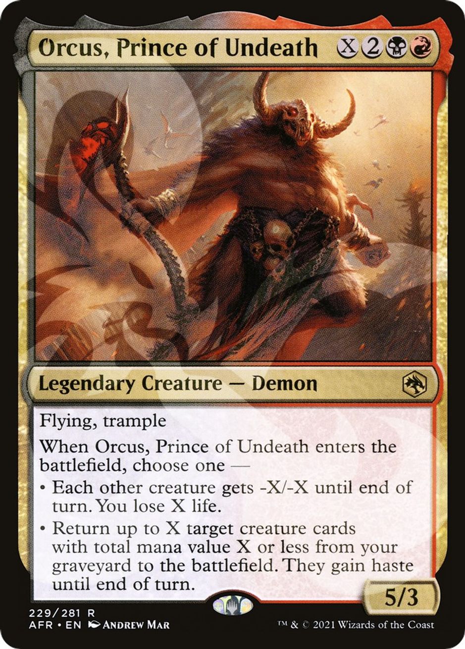 Orcus, Prince of Undeath - AFR Ampersand Promos - Magic: The Gathering