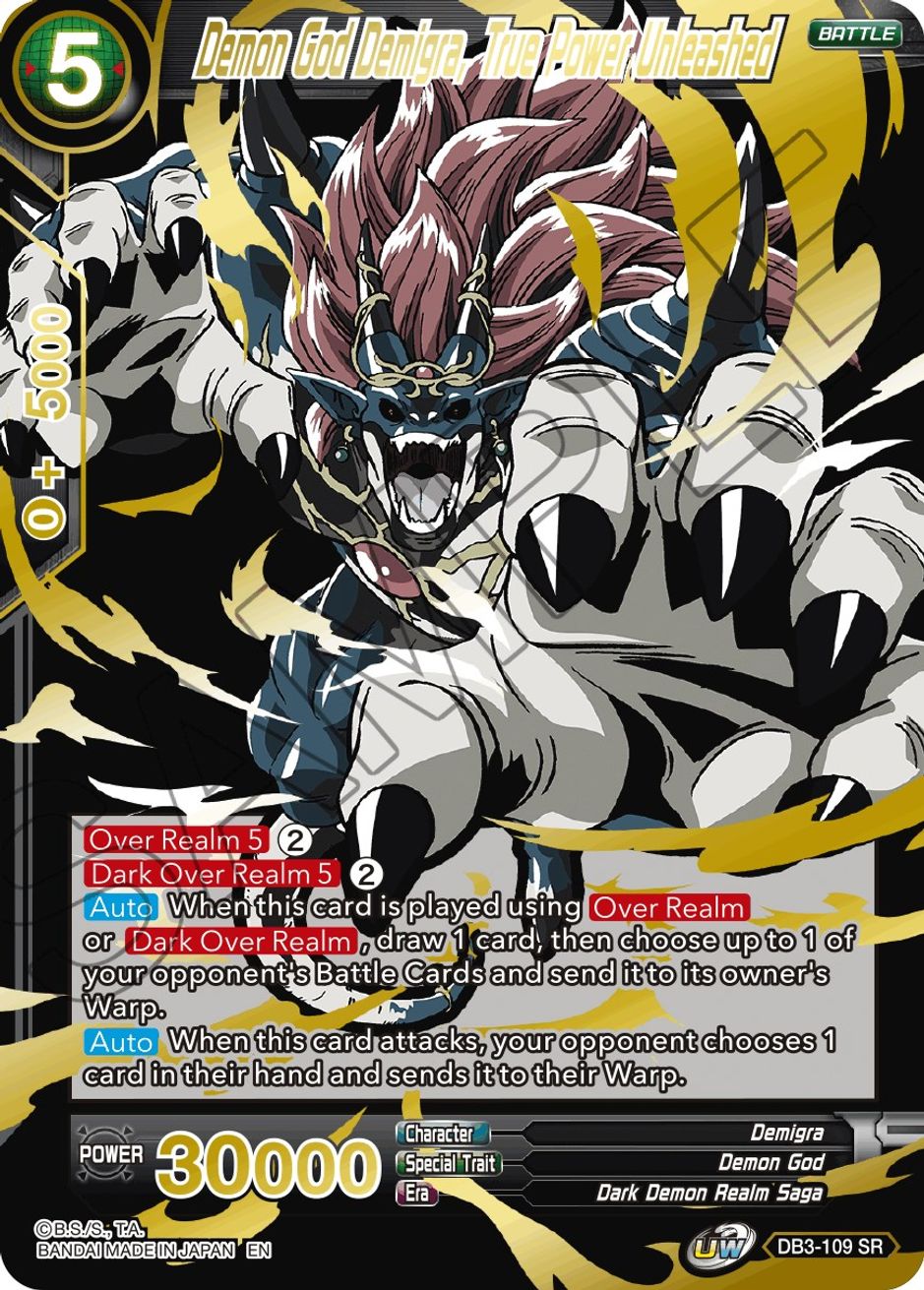 Demon God Demigra, True Power Unleashed (Alternate Art) - Special ...