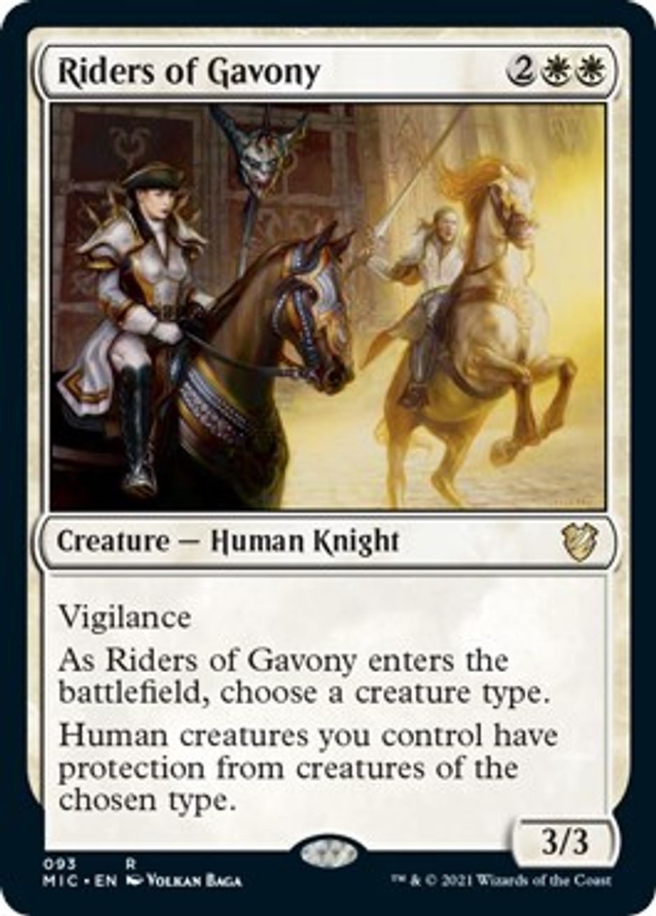 Riders of Gavony - Commander: Innistrad: Midnight Hunt - Magic: The ...