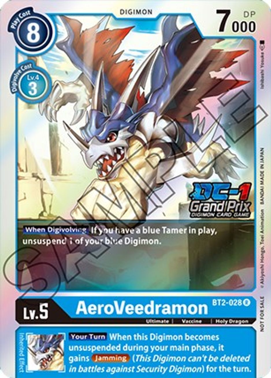 AeroVeedramon (DC-1 Grand Prix) - Release Special Booster - Digimon ...