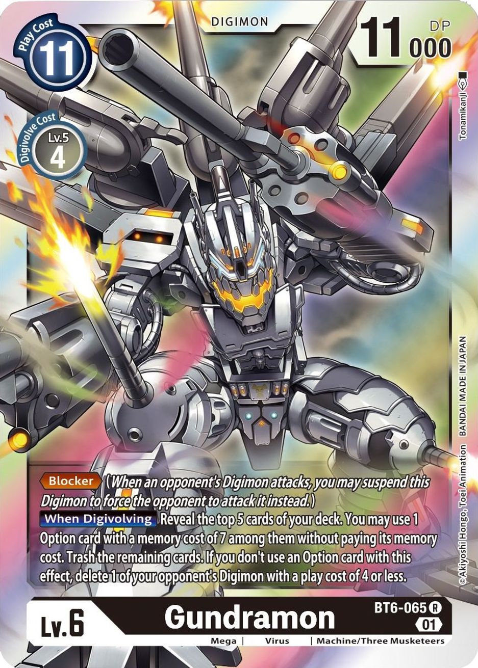 Gundramon - Double Diamond - Digimon Card Game