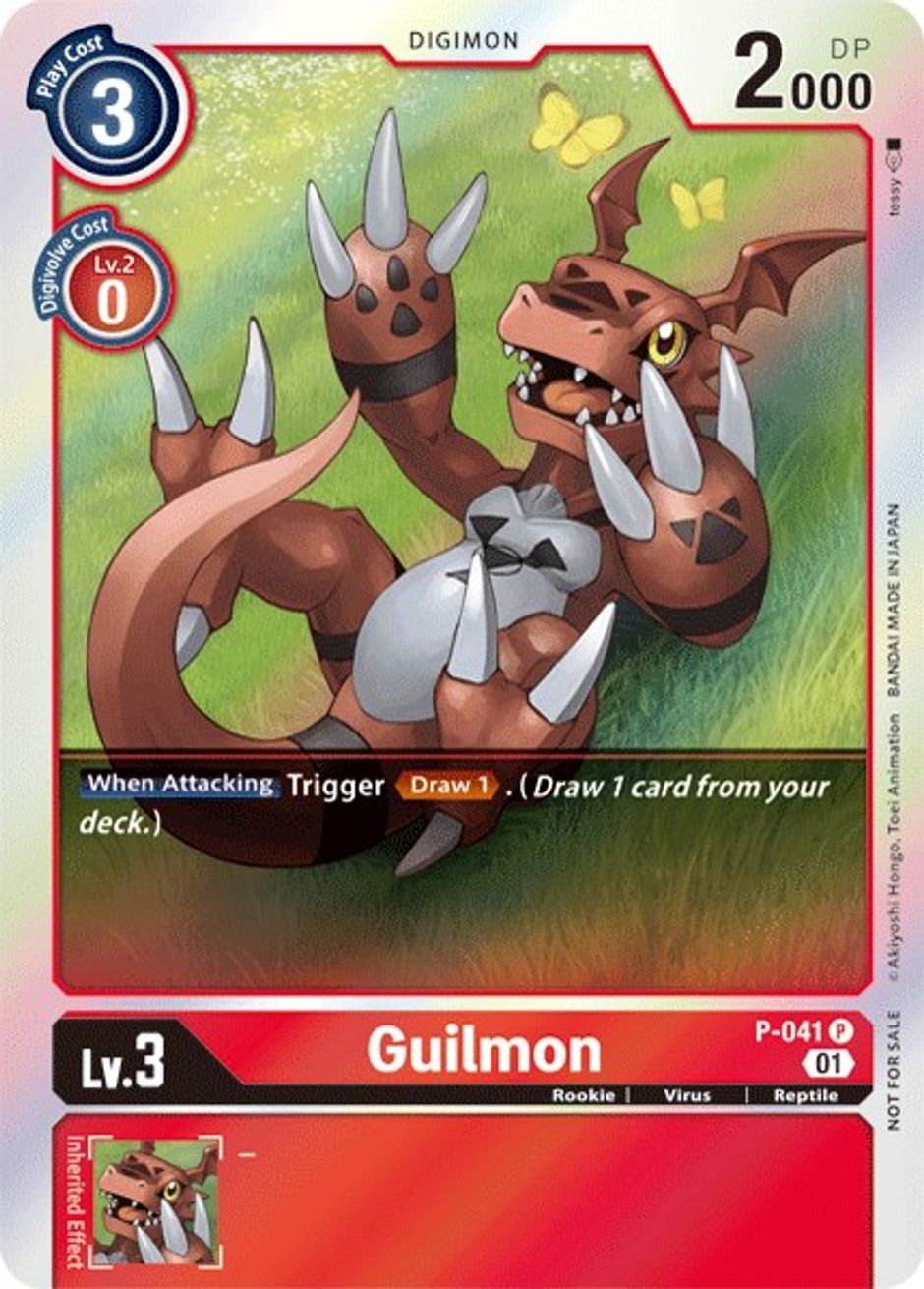 Guilmon - Digimon Promotion Cards - Digimon Card Game