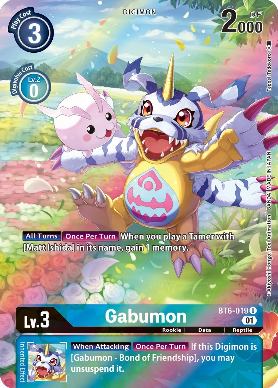 Gabumon (Alternate Art) - Double Diamond - Digimon Card Game