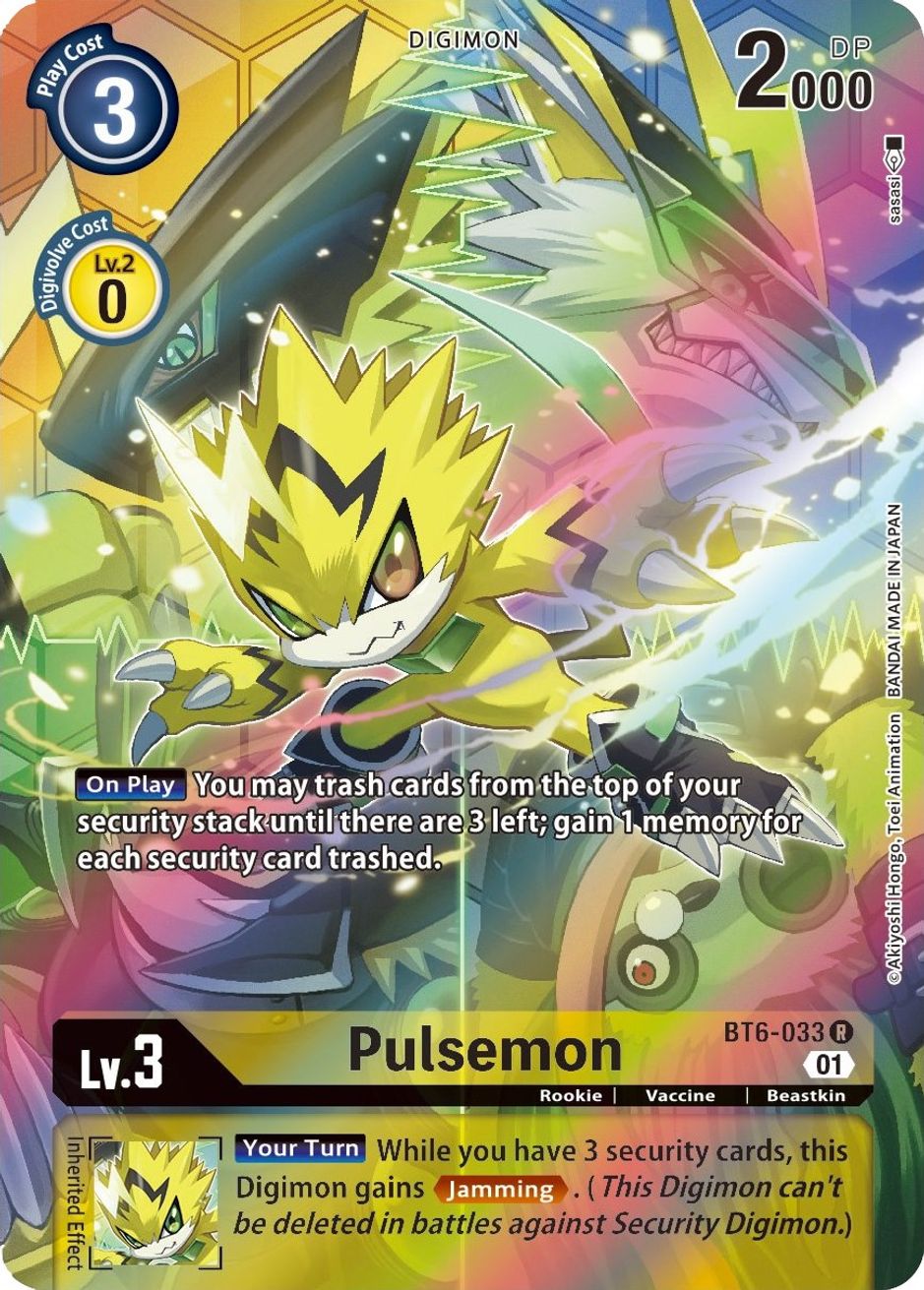 Pulsemon (Alternate Art) - Double Diamond - Digimon Card Game