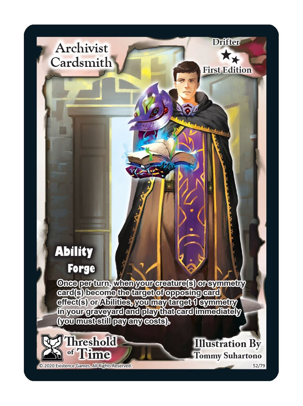 Archivist Cardsmith - Threshold of Time - Exodus TCG