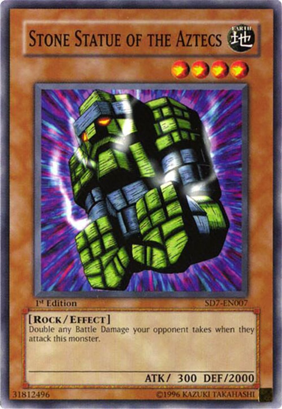 Stone Statue of the Aztecs - Structure Deck: Invincible Fortress - YuGiOh