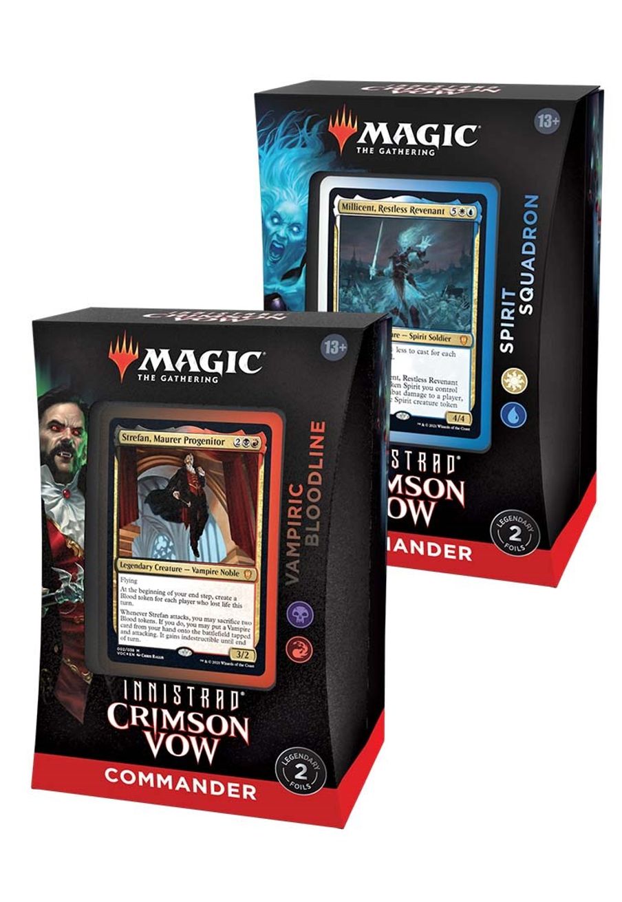 Innistrad: Crimson Vow - Commander Decks [Set of 2] - Commander ...