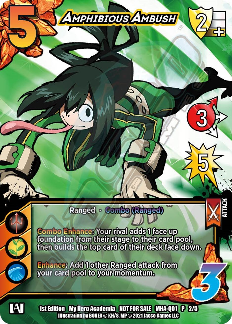 Amphibious Ambush (Quirk Pack 1) - UniVersus: My Hero Academia Promo ...
