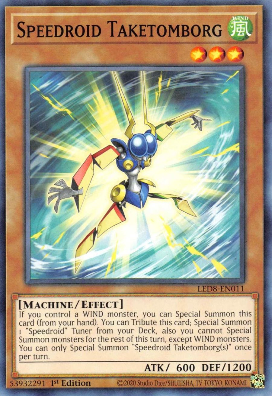 Speedroid Taketomborg - Legendary Duelists: Synchro Storm - YuGiOh