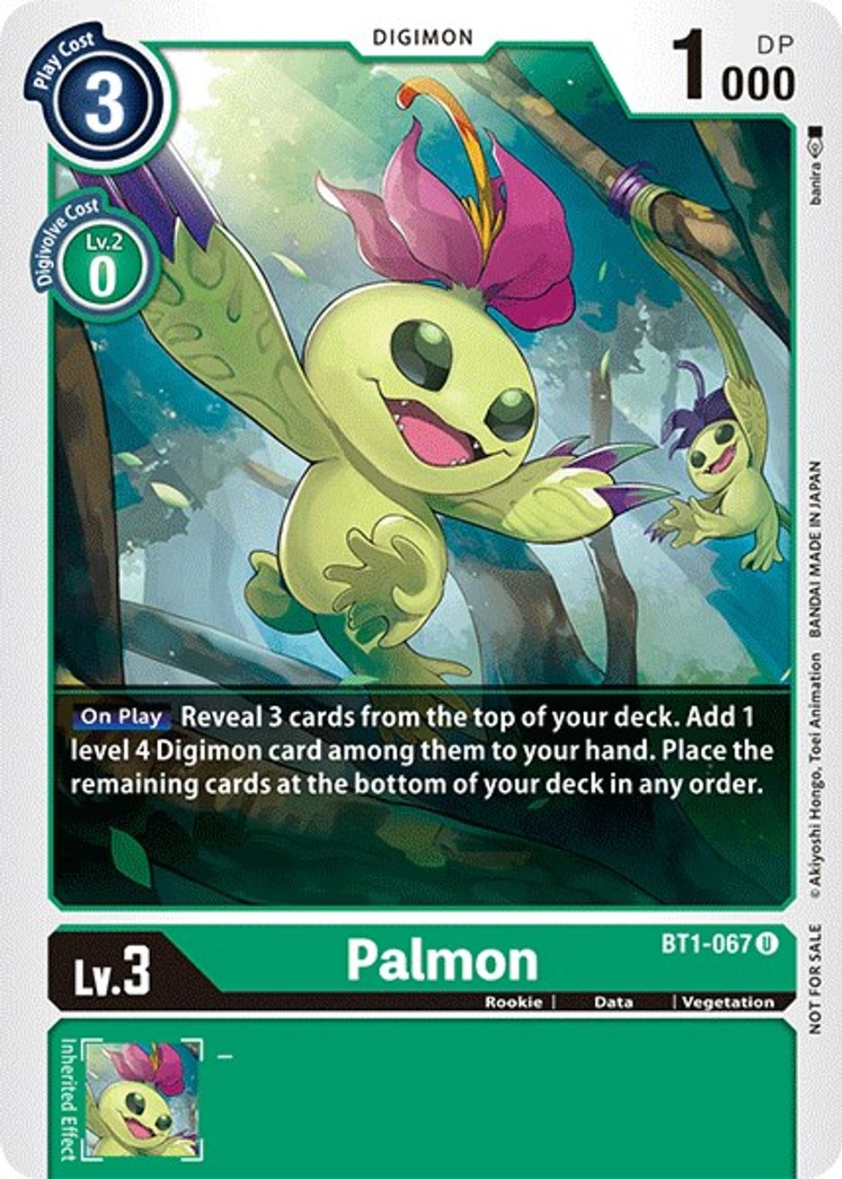 Palmon (Official Tournament Pack Vol.3) - Release Special Booster ...