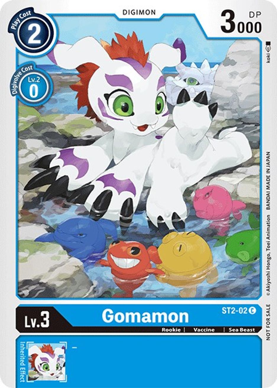 Gomamon (Official Tournament Pack Vol.3) - Starter Deck 02: Cocytus ...