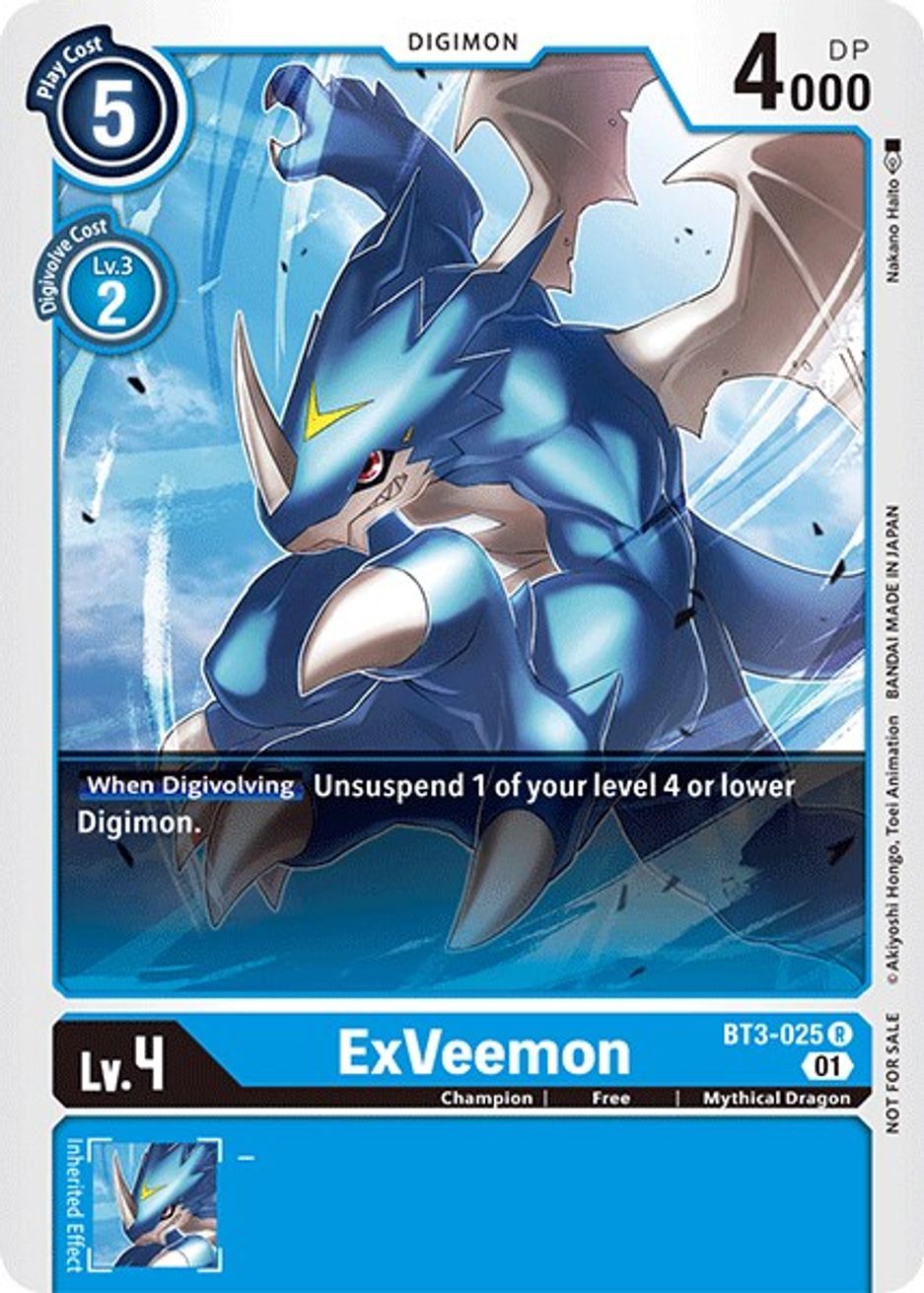 ExVeemon (Winner Pack Double Diamond) - Release Special Booster ...