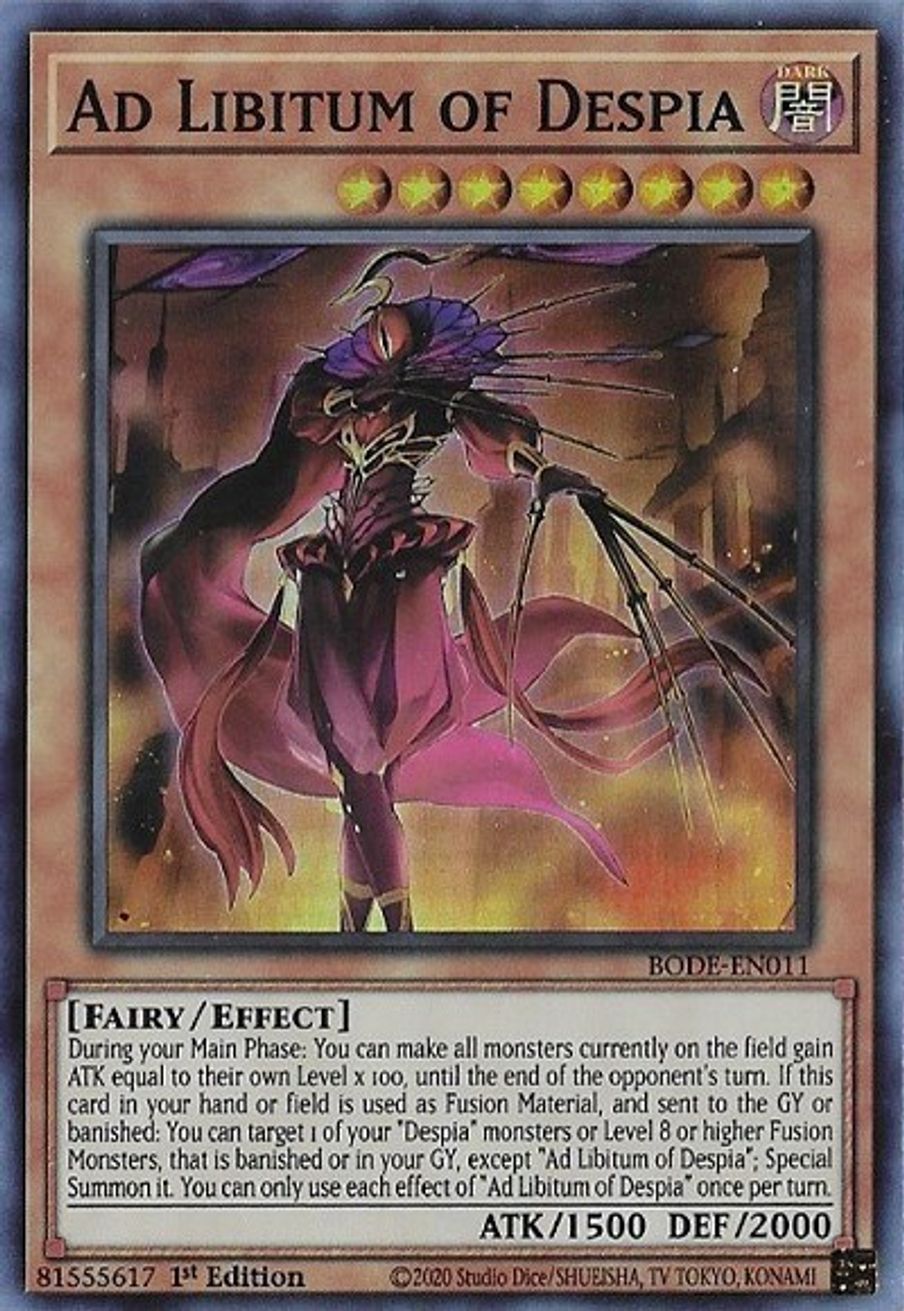 Ad Libitum of Despia - Burst of Destiny - YuGiOh
