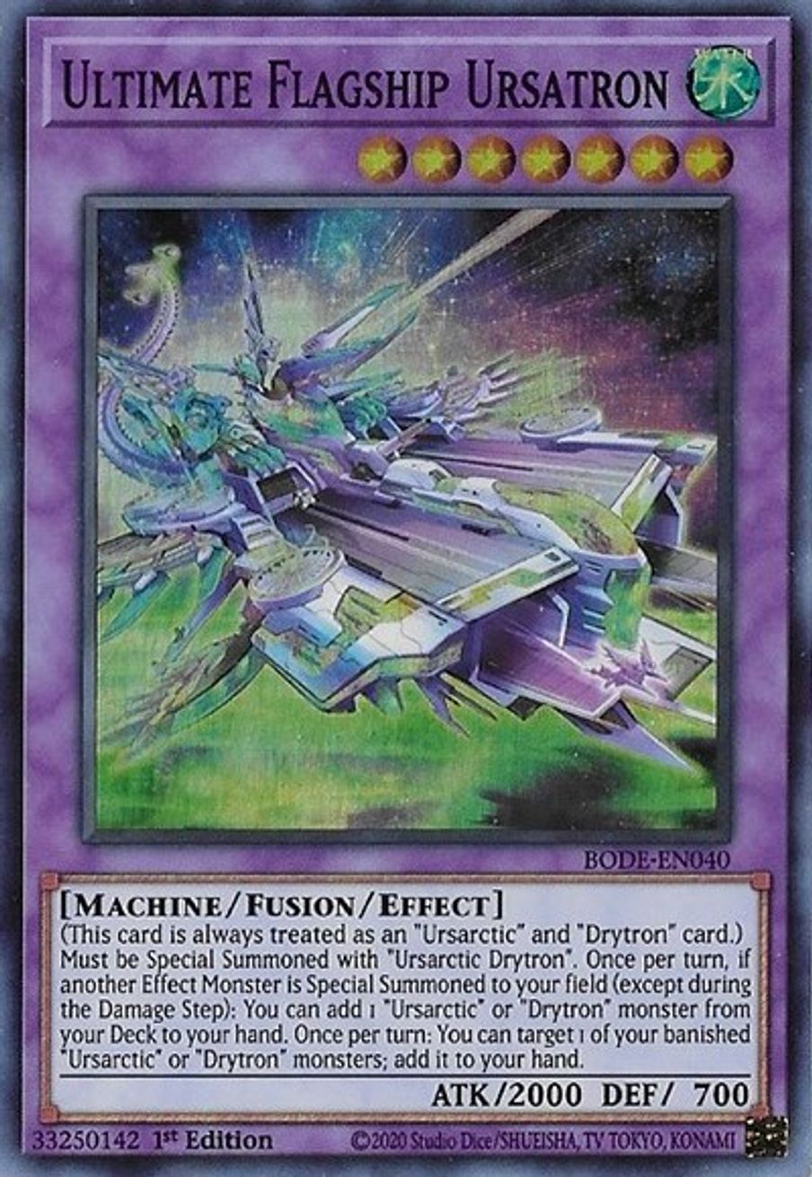 Ultimate Flagship Ursatron - Burst of Destiny - YuGiOh