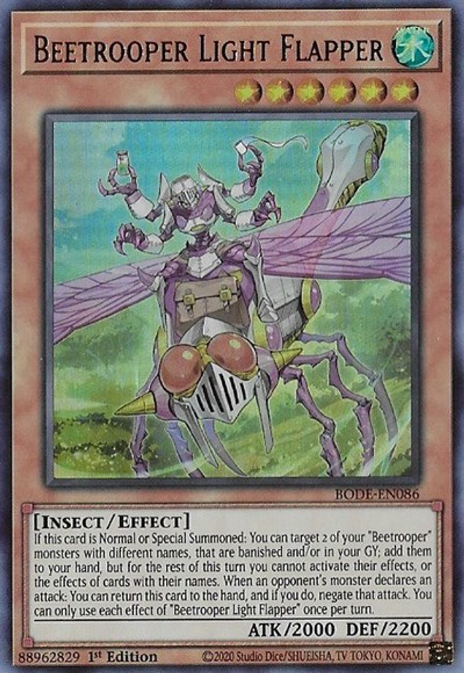 Beetrooper Light Flapper - Burst of Destiny - YuGiOh