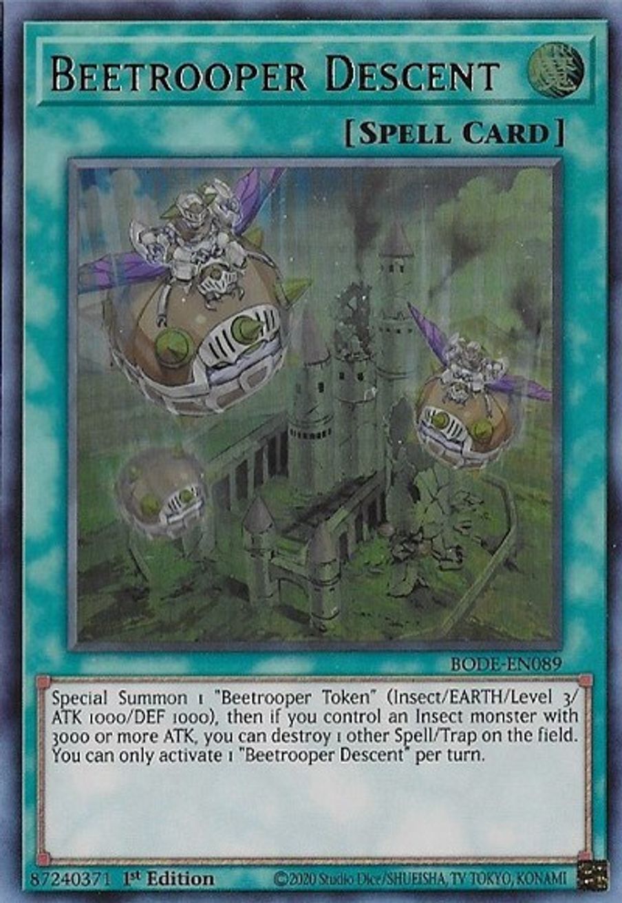 Beetrooper Descent - Burst of Destiny - YuGiOh